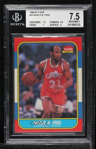 1986-87 Fleer World B Free #35 BGS 7.5 | eBay