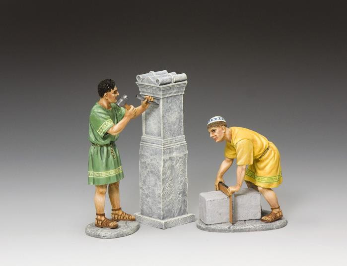 RnB057 - The Stone Mason Set - Romans - King and Country | eBay