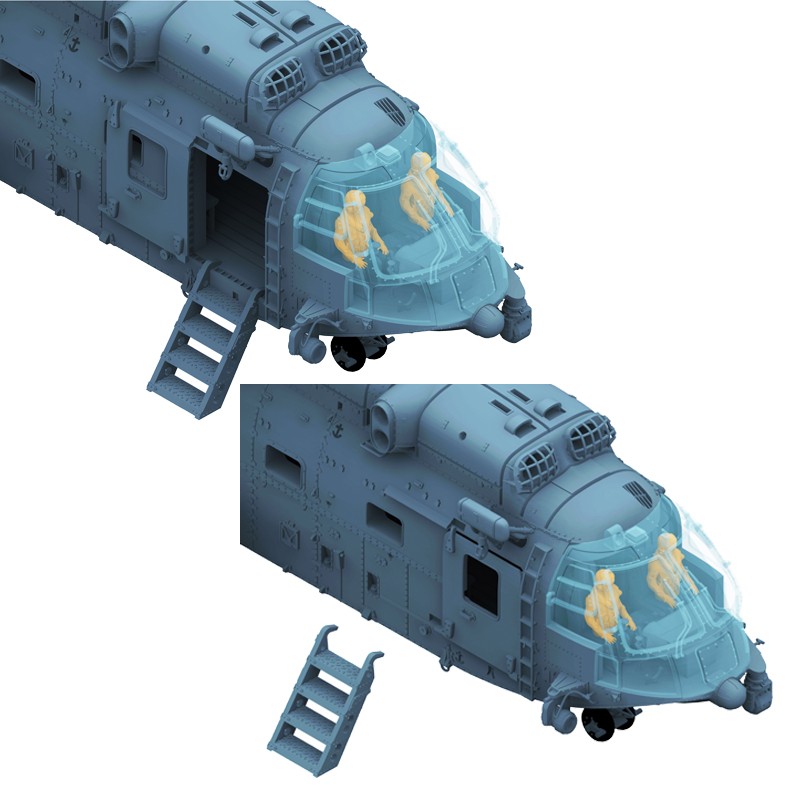 YOUZI Model 1/350 PLAN Z-8C HELICOPTER 3D Printed | eBay