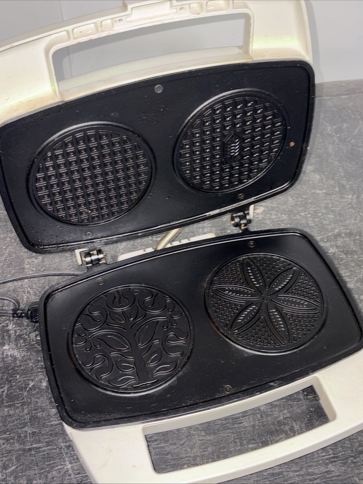 Toastmaster Pizzelle Baker Model 292 Italian International Cookie Maker ...