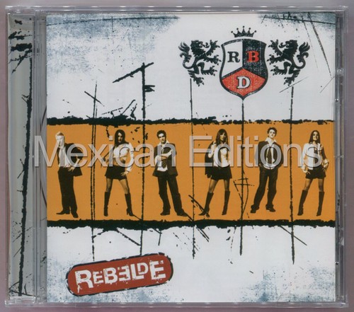 RBD Rebelde Mexican Edition CD 602435068213 | eBay