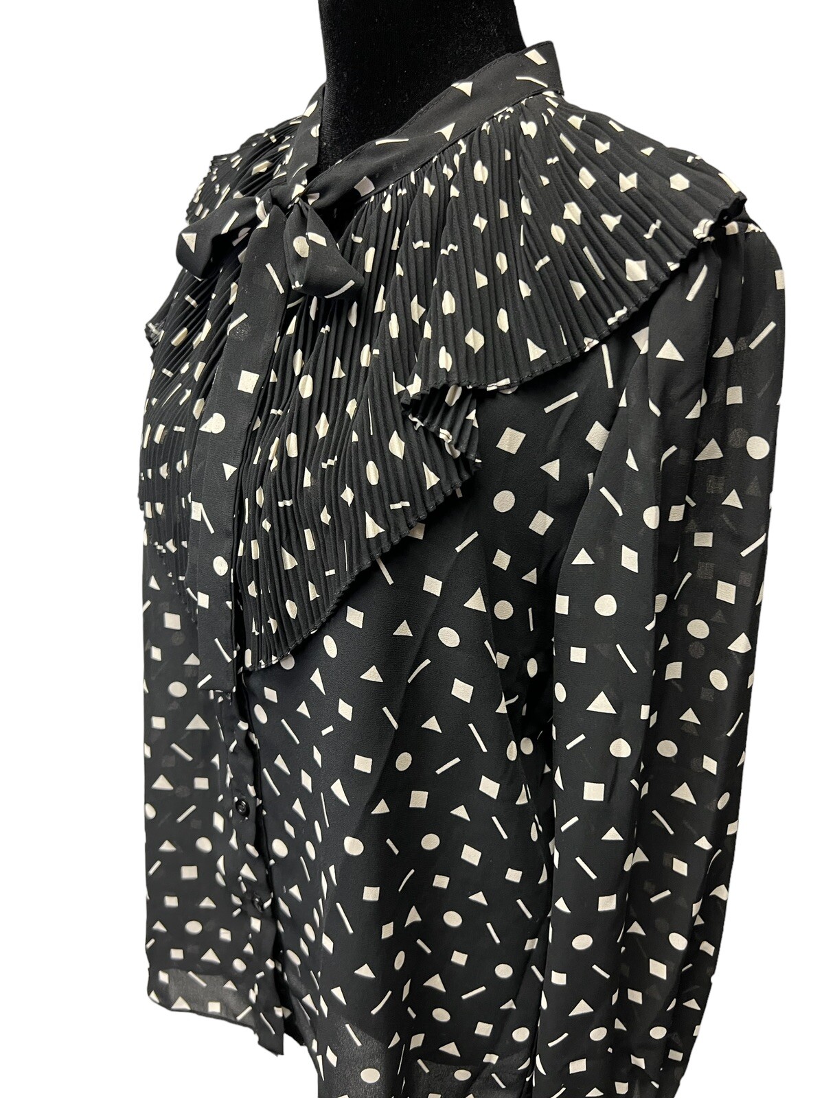 Vintage Gabalis By Rob Kinch Black & White Geometric … - Gem