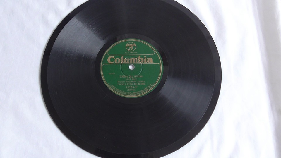 Coppia Ruby-De Russo - 78rpm 10-inch single – Columbia #14158 | eBay