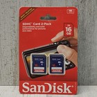 SanDisk SDHC Card 2-Pack 16GB | eBay