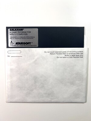 Galaxian Vintage Game for Apple II+/IIe/IIgs/IIce by Atarisoft 1983 5. ...
