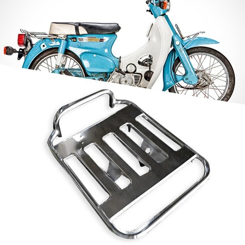 LUGGAGE REAR RACK TRAIL SUPPORT CHROME FOR HONDA C65 C70 C90 PASSPORT ...