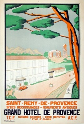 FRANCE VINTAGE TRAVEL POSTER Saint Remy de Provence NEW | eBay