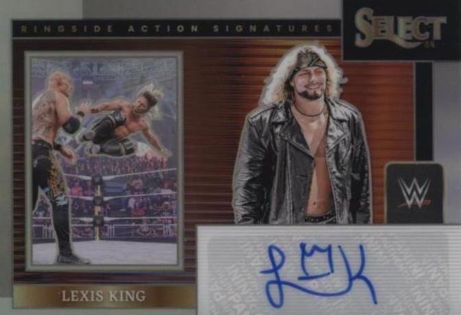 2024 Panini Select WWE - Ringside Action Signatures Lexis King #RA-LKG ...