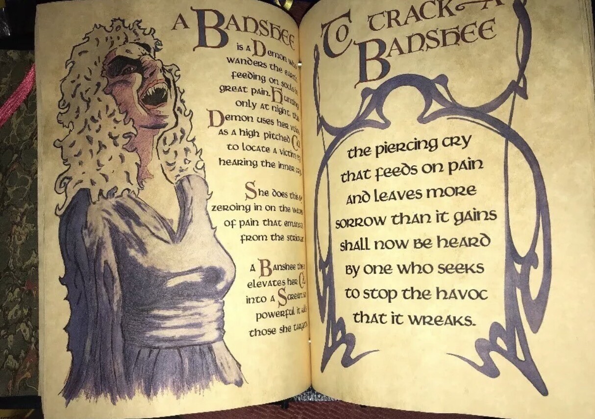Charmed Book Of Shadows Demons