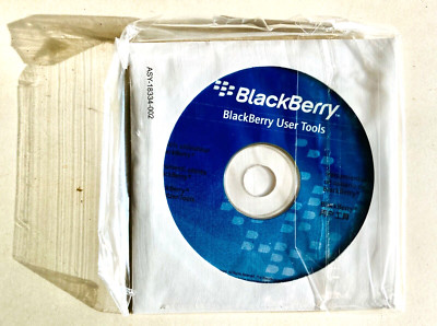 BlackBerry User Tools CD ROM Software Disk | eBay
