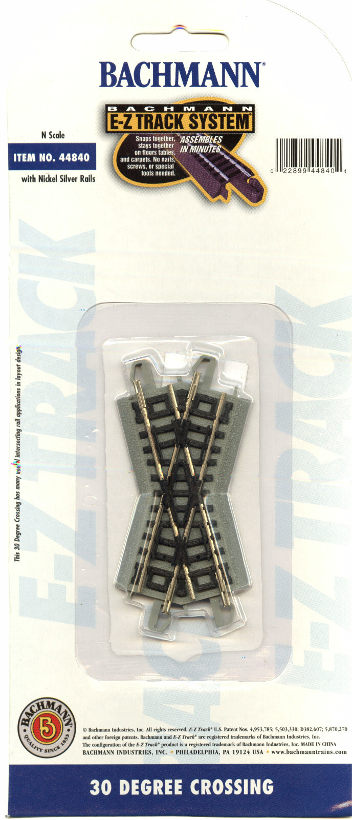 N Scale Model Railroad Trains Layout Bachmann EZ Track 30 Degree ...