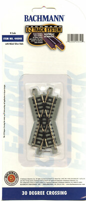 N Scale Model Railroad Trains Layout Bachmann EZ Track 30 Degree ...