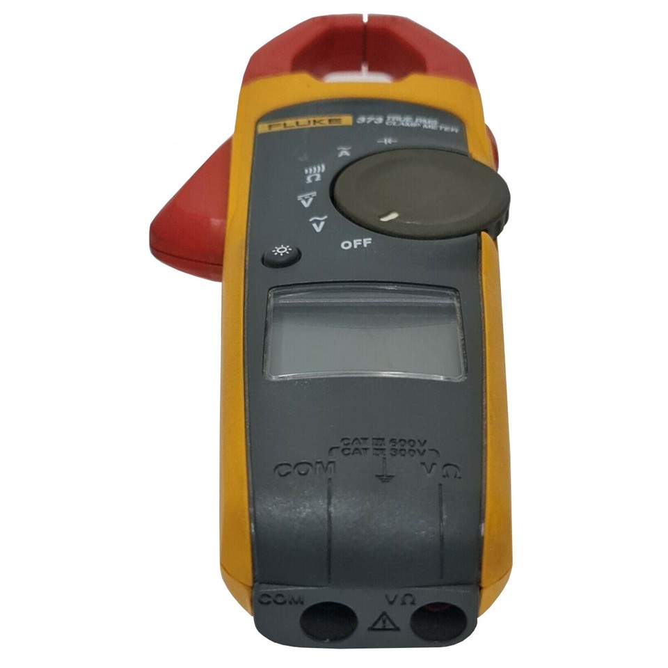 Fluke 373 True-RMS AC Clamp Meter 600V AC/DC 600A AC Only 6000 Ω | eBay