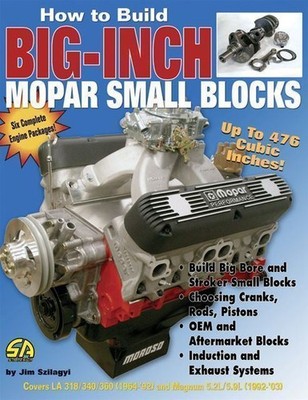 How To Build A Small Block Mopar 408, 418 Or 476 Stroker Engine Book | eBay