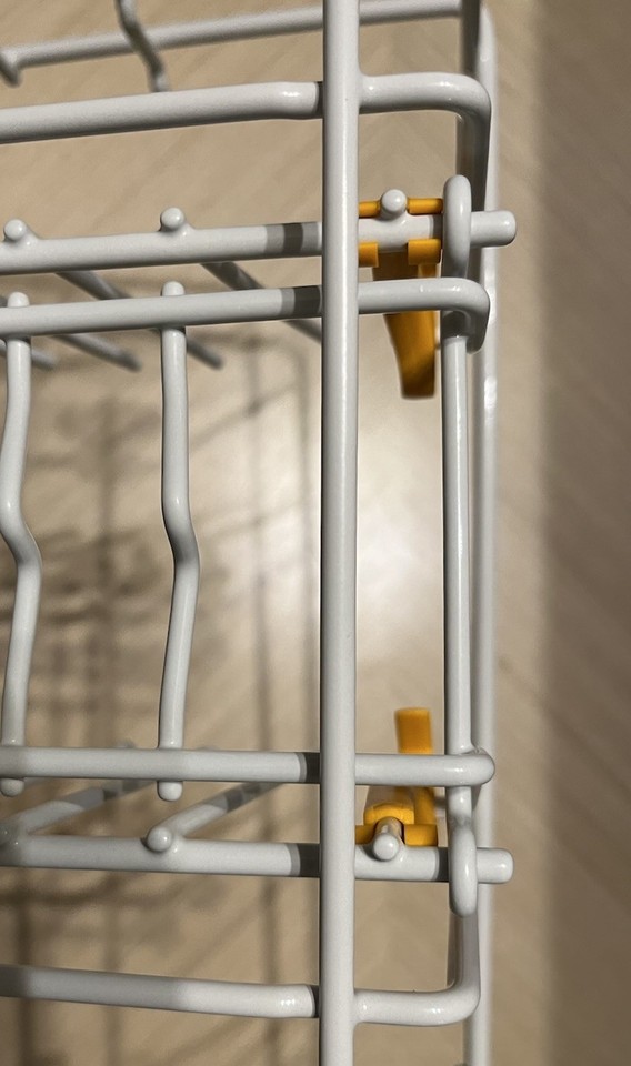 Miele Dishwasher Lower Rack Bottom Basket OEM Original small rust loose ...