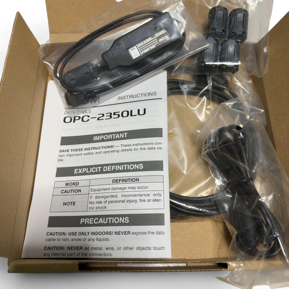ICOM Data Communication Cable OPC-2350LU For (ID-51/ID-31/IC-7100) | eBay