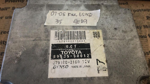 89535-50012 ecm ecu computer 2007-2008 Lexus ES350 | eBay Australia