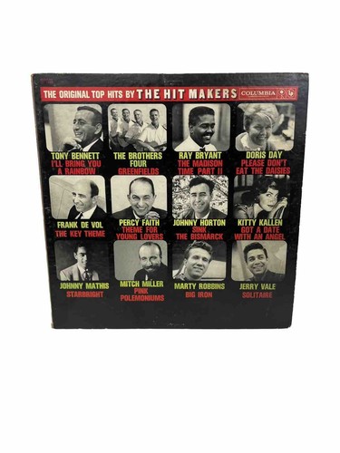 The Original Top Hits By The Hit Makers - 1960 Vinyl LP Record Columbia ...