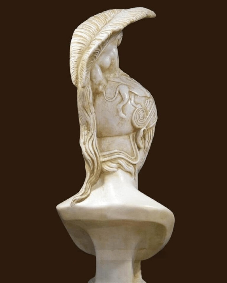 Ares sculpture Bust Mars Statue Ares Greek God Roman mythology Handmade ...