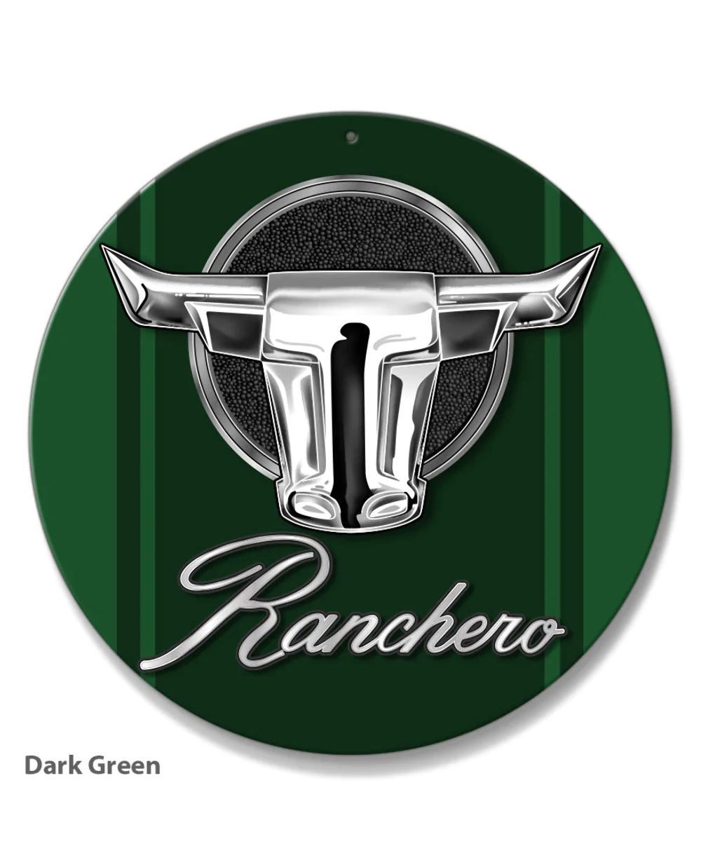 1968 - 1971 Ford Ranchero Emblem Round Aluminum Sign - Aluminum - 14 ...