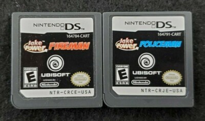 Jake Power Fireman and Jake Power Policeman **DS**USED** | eBay