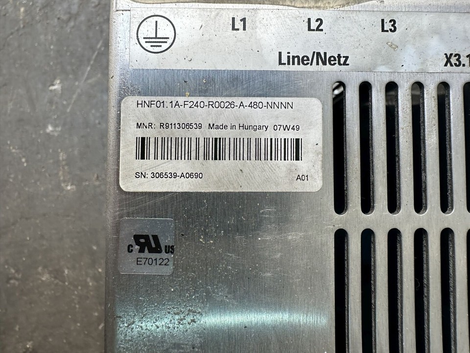 Rexroth HNF01. 1A-F240-R0026- | eBay
