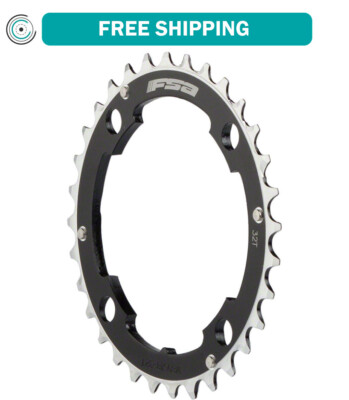 FSA MTB Pro Double Chainring 38t 104 BCD 4-Bolt Aluminum D10 Black MTB ...