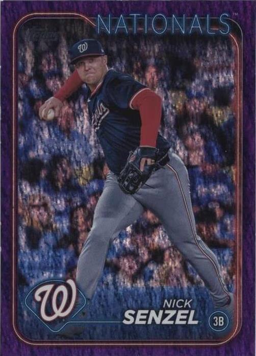 2024 Topps Update Series - Nick Senzel #US264 Purple Holo Foilboard ...