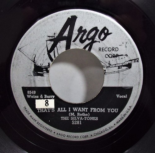 Silva – Tones 45 – Roses Are Blooming/ That’s All I Want From You ...