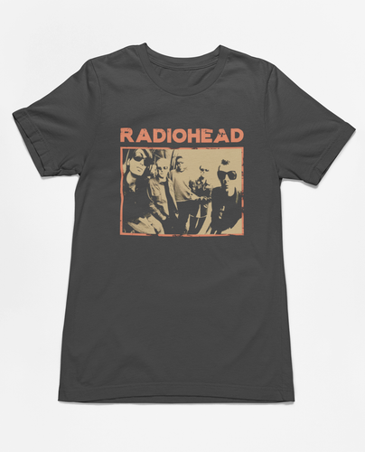 Radiohead Rock Band Album Concert Tour Merch Vintage 100% Cotton Shirt ...
