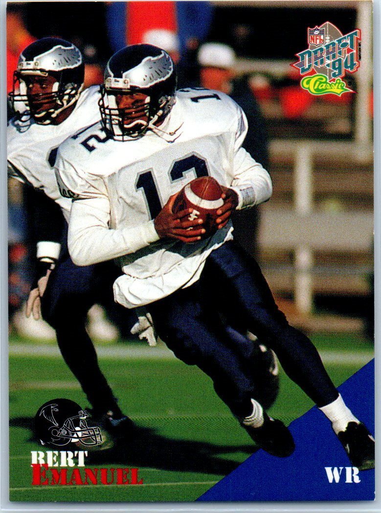 1994 Classic NFL Draft #90 Bert Emanuel | eBay