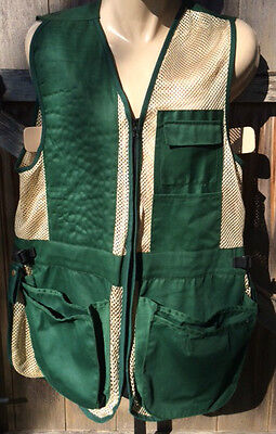 Clay Target + skeet + trap Shooting Vest - S to 5XL - LH & RH (Read ...