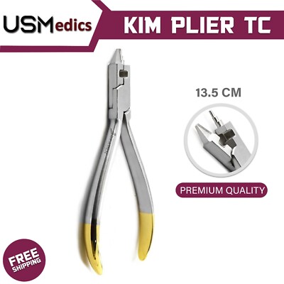 Kim Plier TC Arch-Wire MAEW Loop Forming Cutting Dental Pliers 13.5cm ...