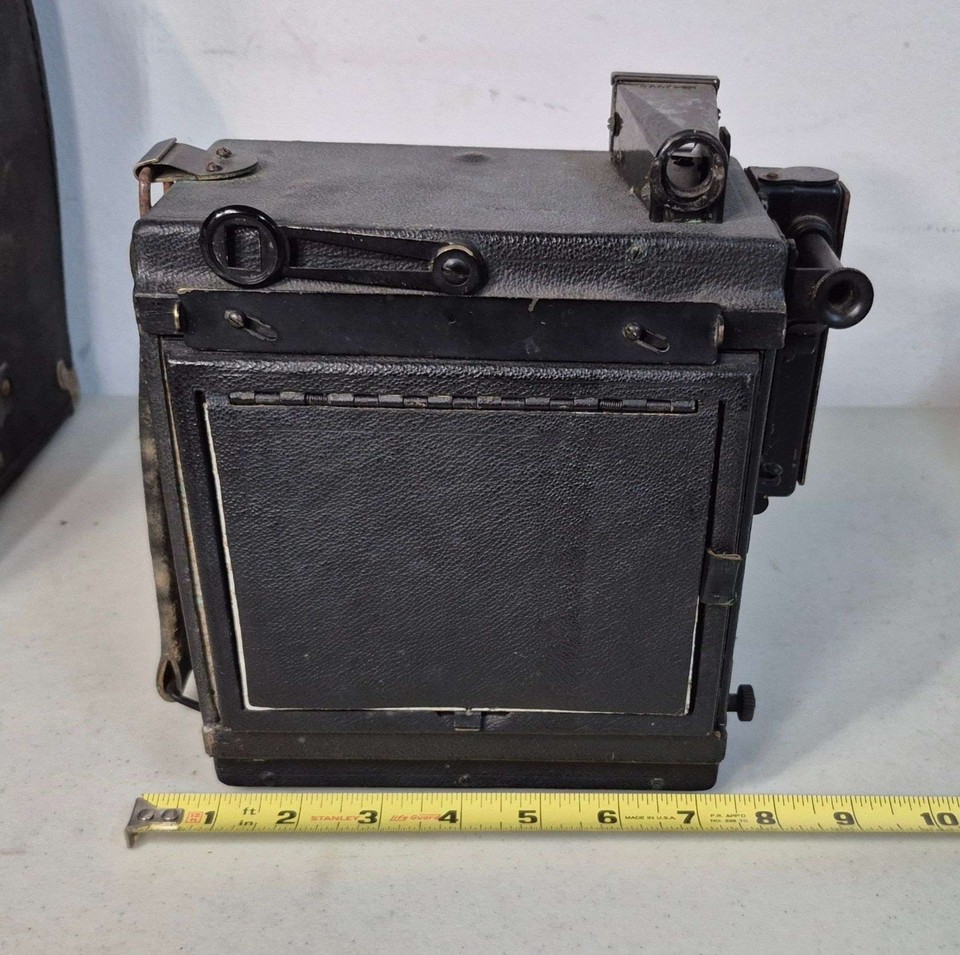 Complete Graflex 4x5 Speed ? Graphic press camera outfit in case | eBay