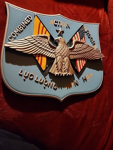Combined Action Program Luc Luong Hon Gop Vietnam War Plaque USMC ...