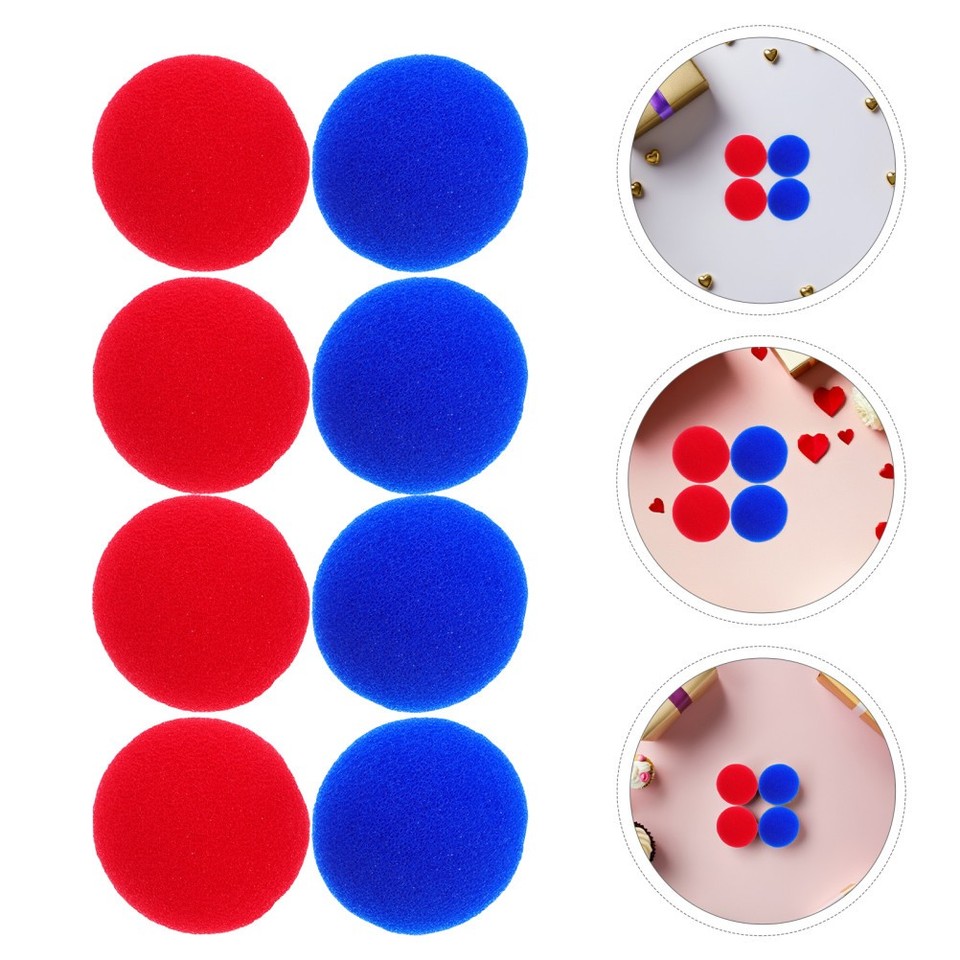 20PCS Clown Nose Costume: Mini Sponge Clown Nose Props for Halloween ...