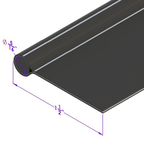 Fender Welt - Fabric-Reinforced Vinyl Sewed Over Stiff Cord, 1/4" Bead ...