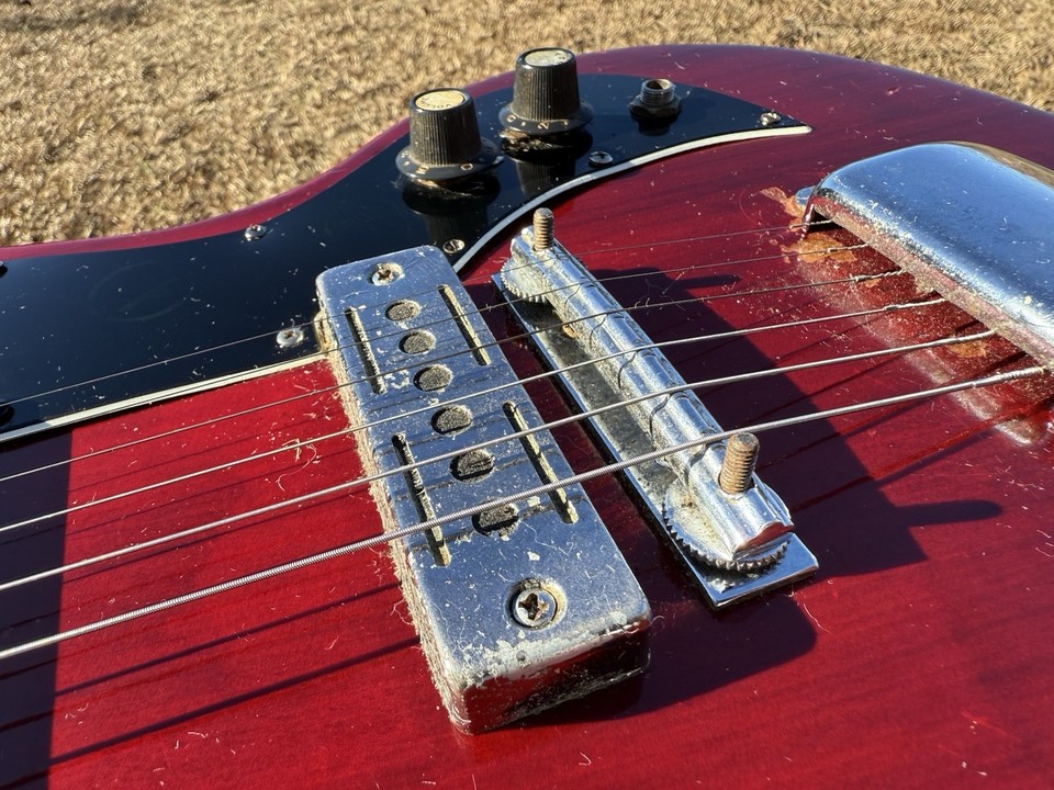 Original Vintage KAY K-2 SG-body style Red 6-String Electric Guitar | eBay
