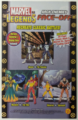 Marvel Legends Arch-Enemies Print Ad Figure Poster Art PROMO Original ...