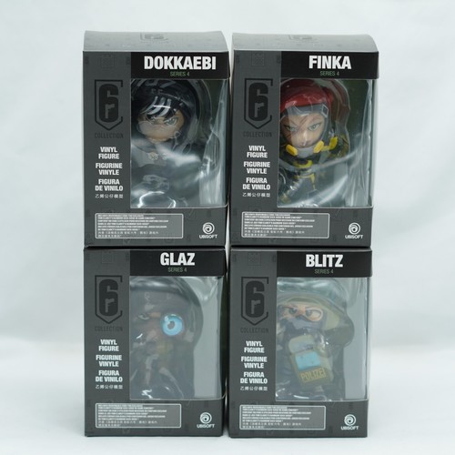 Rainbow Six Siege-Collection Figure/Chibi- Dokkebi, Blitz, Finka & Glaz ...