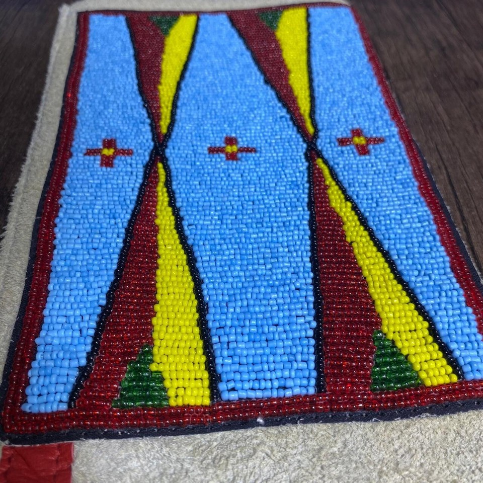 Indian Beaded Native American Rifle Scabbard Sioux Style Suede Leather ...