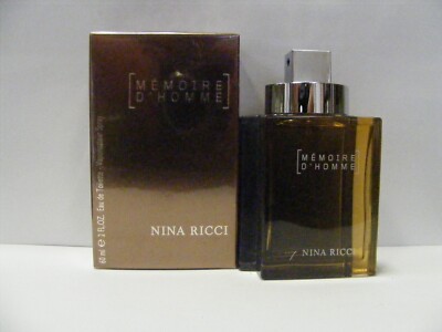 Mémoire D'Homme - Nina Ricci - Eau De Toilette 60ml Spray | eBay