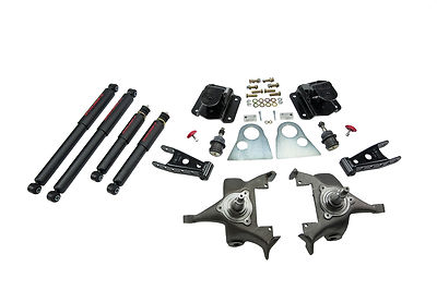 Belltech 94-99 Ram 1500 Std Cab V8 2/4 Drop w/ND2 Shocks Lowering Kit ...
