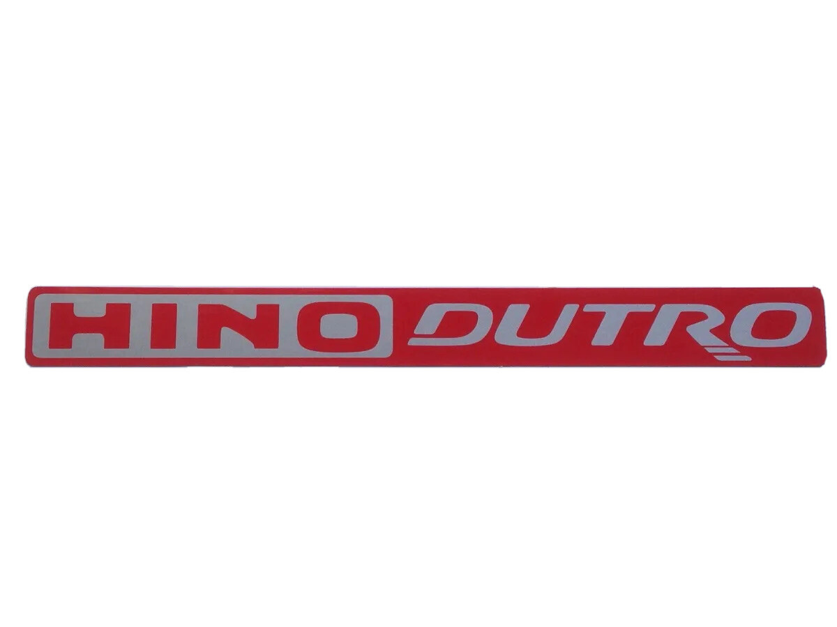 NEW Genuine Hino Dutro stick on Emblem Decal | eBay