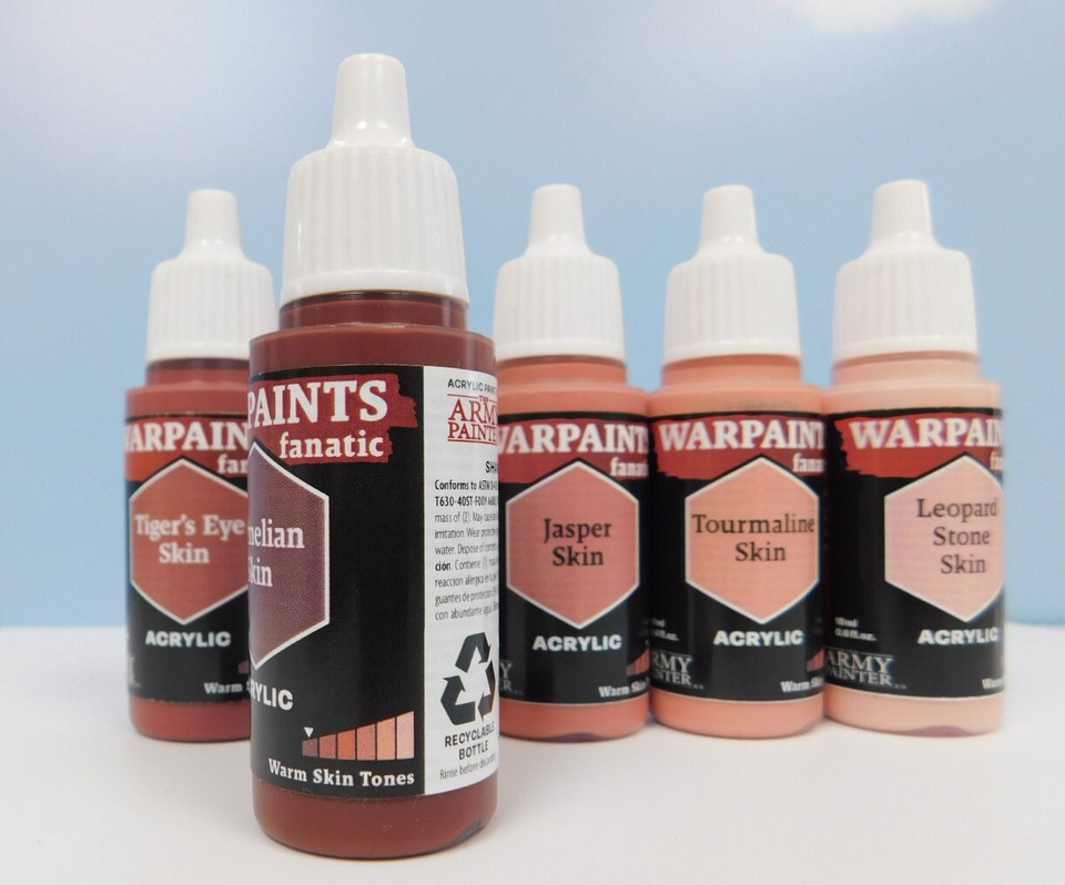 The Army Painter Warpaints Fanatic Flexible Triad - Warm Skin Tones ...