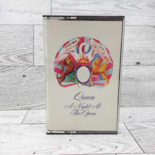 Queen A Night at the Opera Cassette Tape 1975 Elektra Bohemian Rhapsody ...