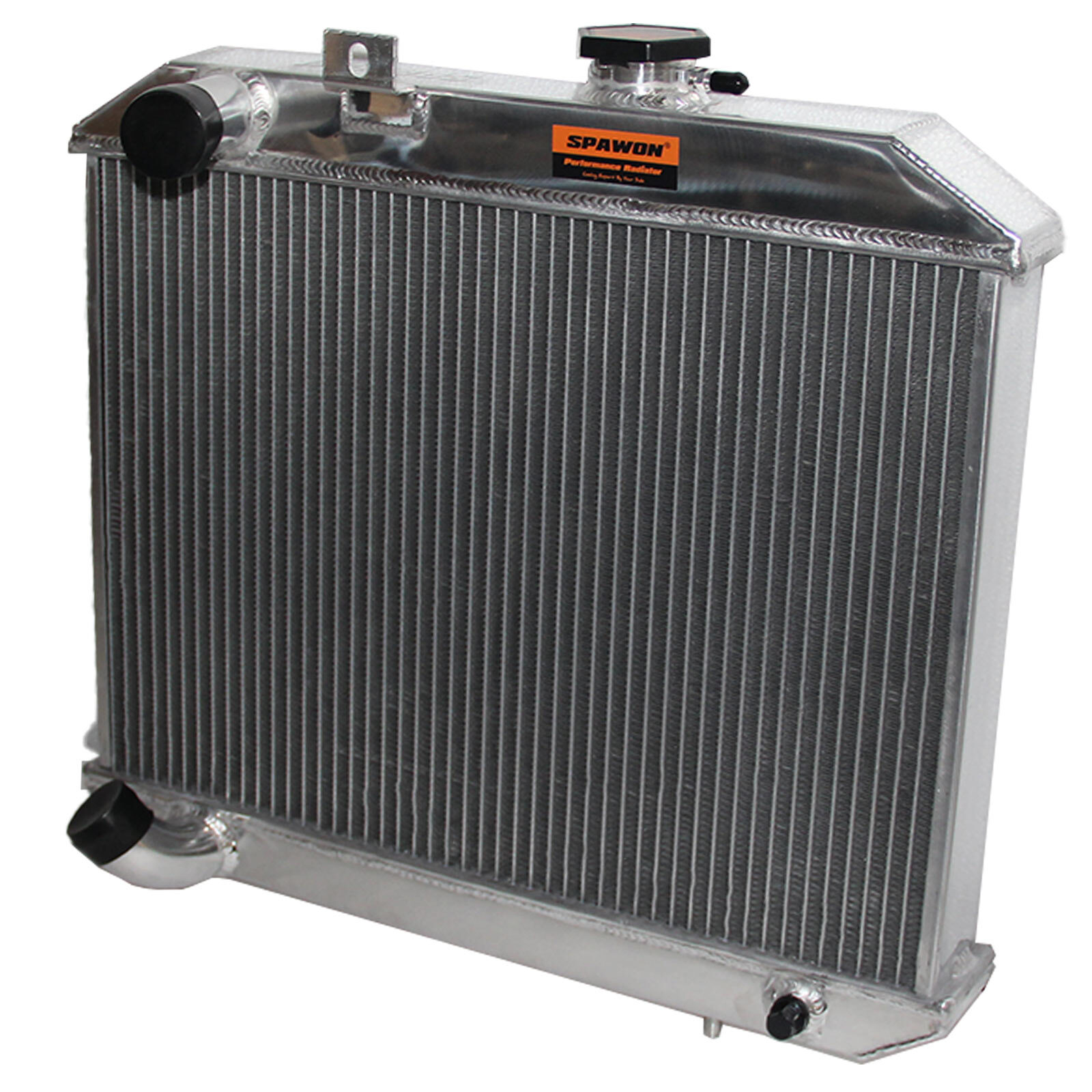MT SPAWON For Jeep Willys Truck M38 GPW 1941-1952 L4 L6 3Row Aluminum ...