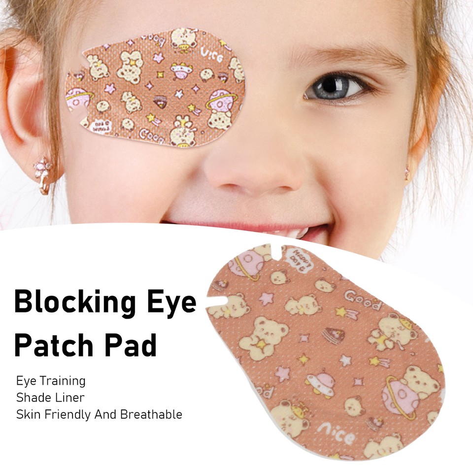 20Pcs Kids Eye Patch Children Single Eye Blocking Patch Bandage Eye ...