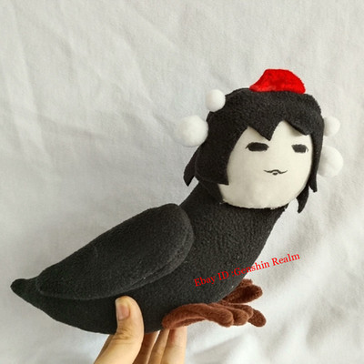 Anime Touhou Project Animal Series Shameimaru Aya Crow Plush Doll Toy ...