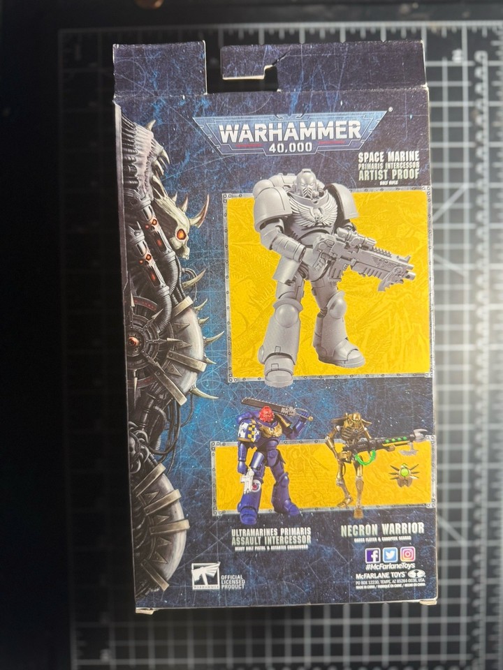 Adeptus Astartes Warhammer 40k Space Marine Primaris Intercessor 7 ...